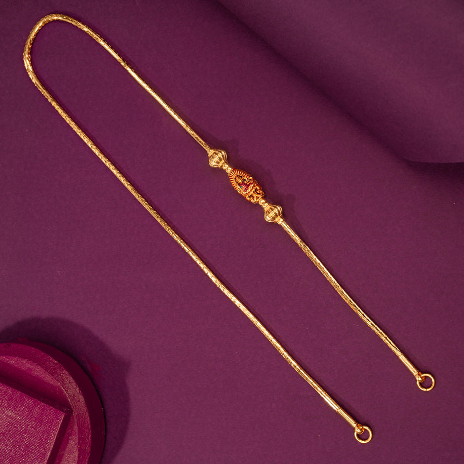 Mugappu Chain Collection | Gold Plated & Silver Traditional Designs