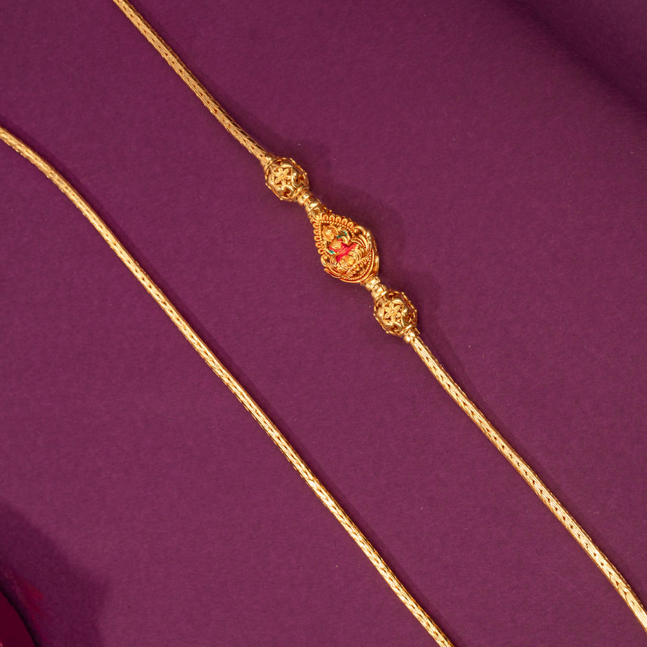 Mugappu Chain Collection | Gold Plated & Silver Traditional Designs