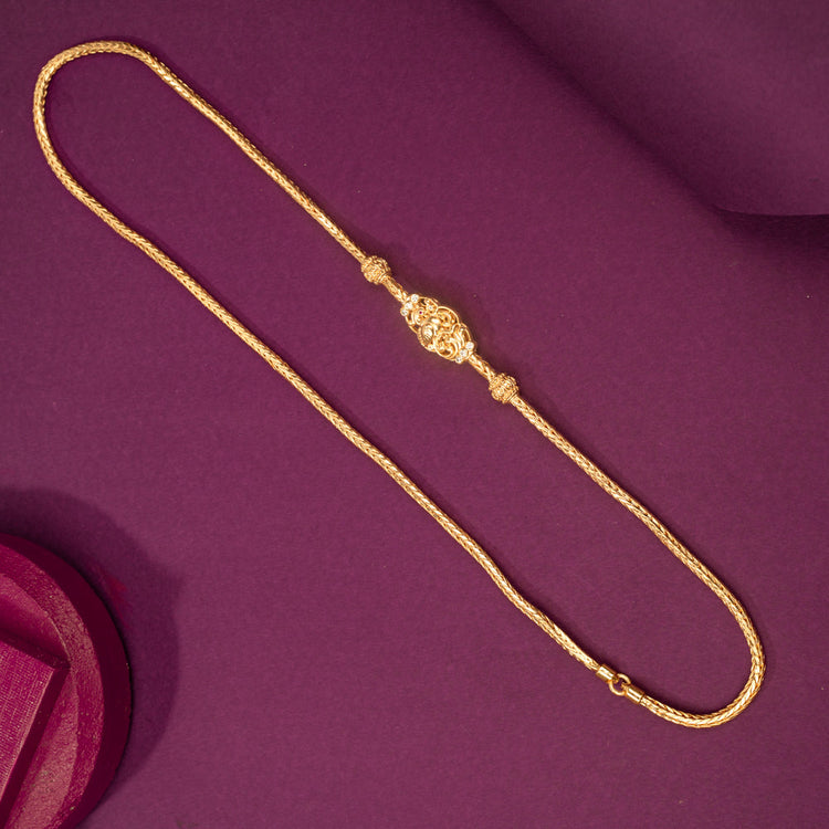 Mugappu Chain Collection | Gold Plated & Silver Traditional Designs
