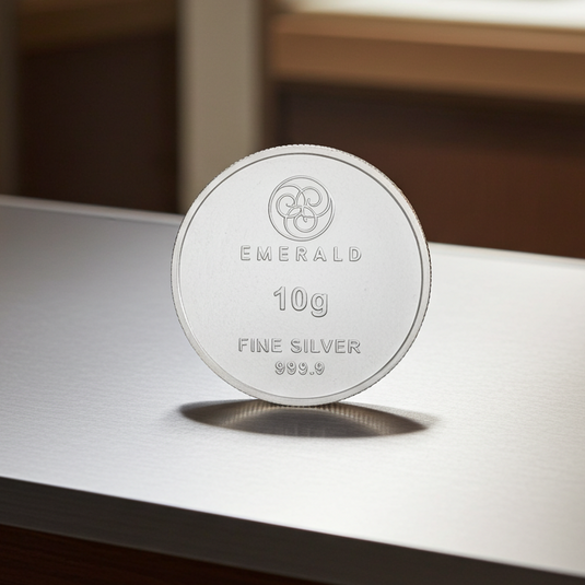 999.9 Pure Silver Coin 10 Grams | Hallmarked Investment Silver